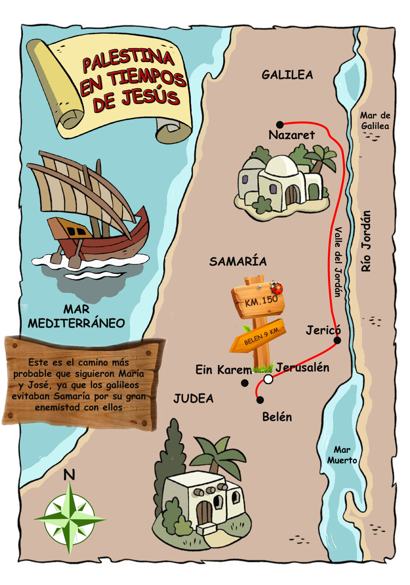 La Anunciación a María | Montamos el Belén